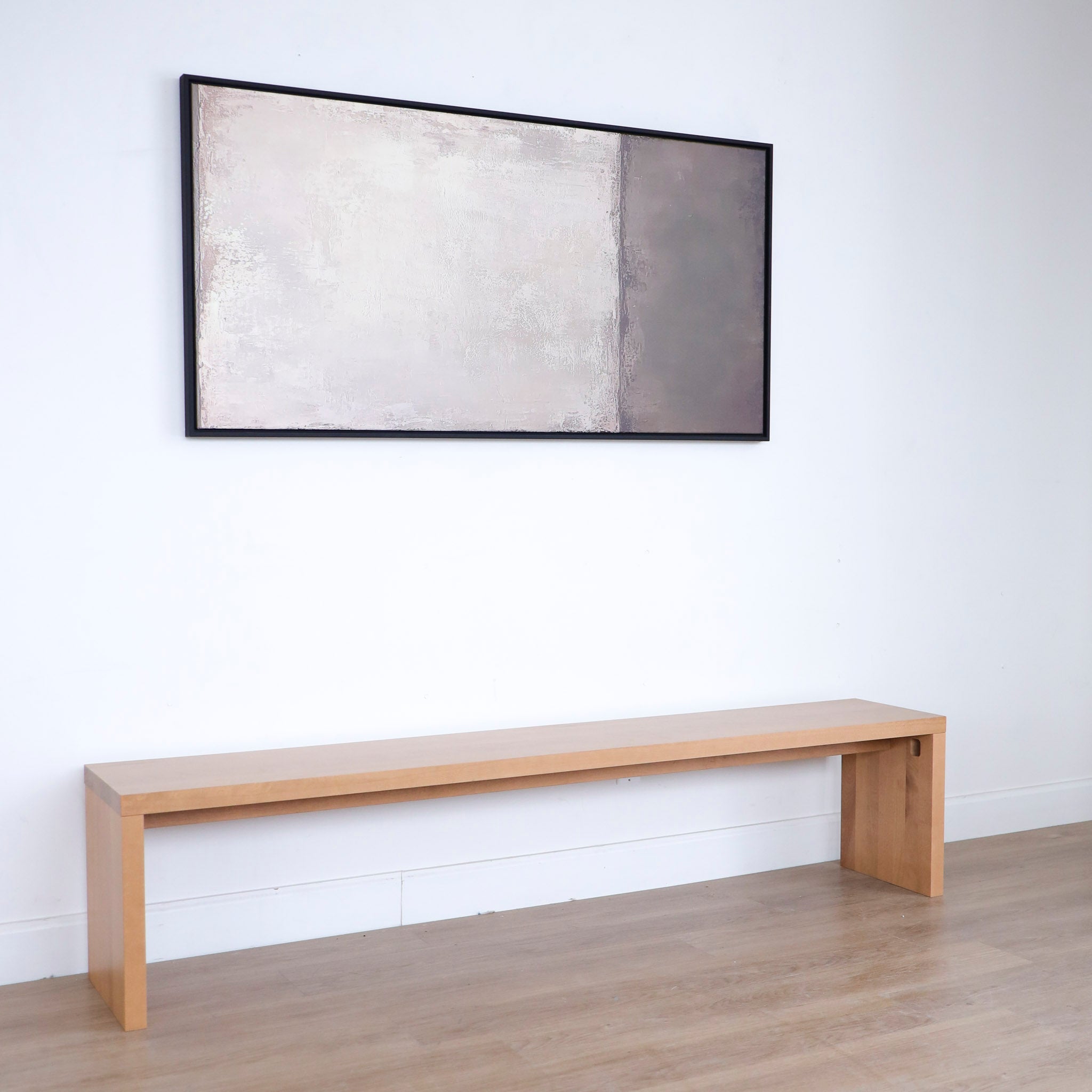 Robin bench in light cherry wood – LUSINE